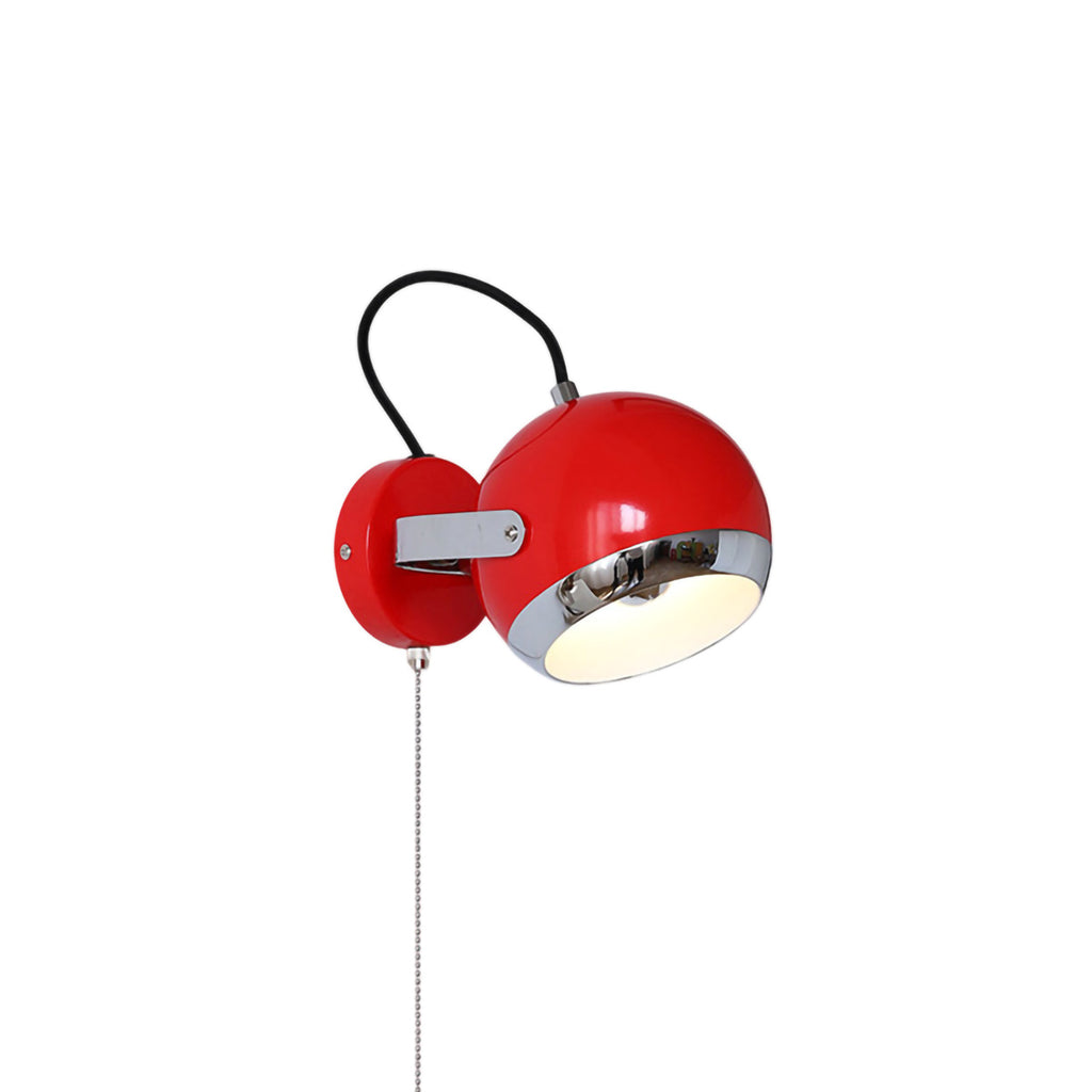 Bauhaus Sputnik Pull Cord Wall Sconce – Pinlighting