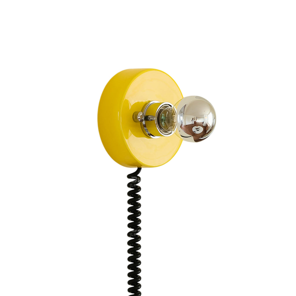 Echo Plug-in Disk Sconce – Pinlighting