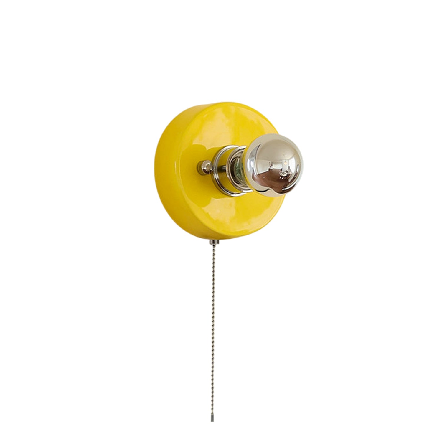 Echo Pull-Chain Disk Sconce – Pinlighting